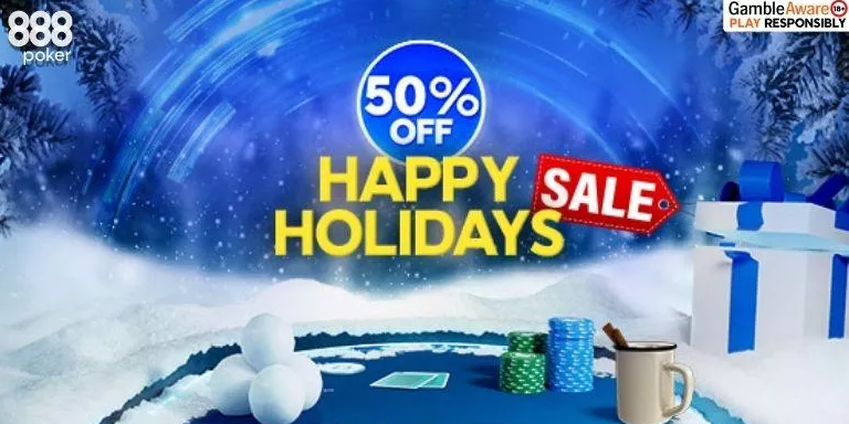 888poker Wrapping Up the Year With the Happy Holidays Sale Week | Pokerfuse