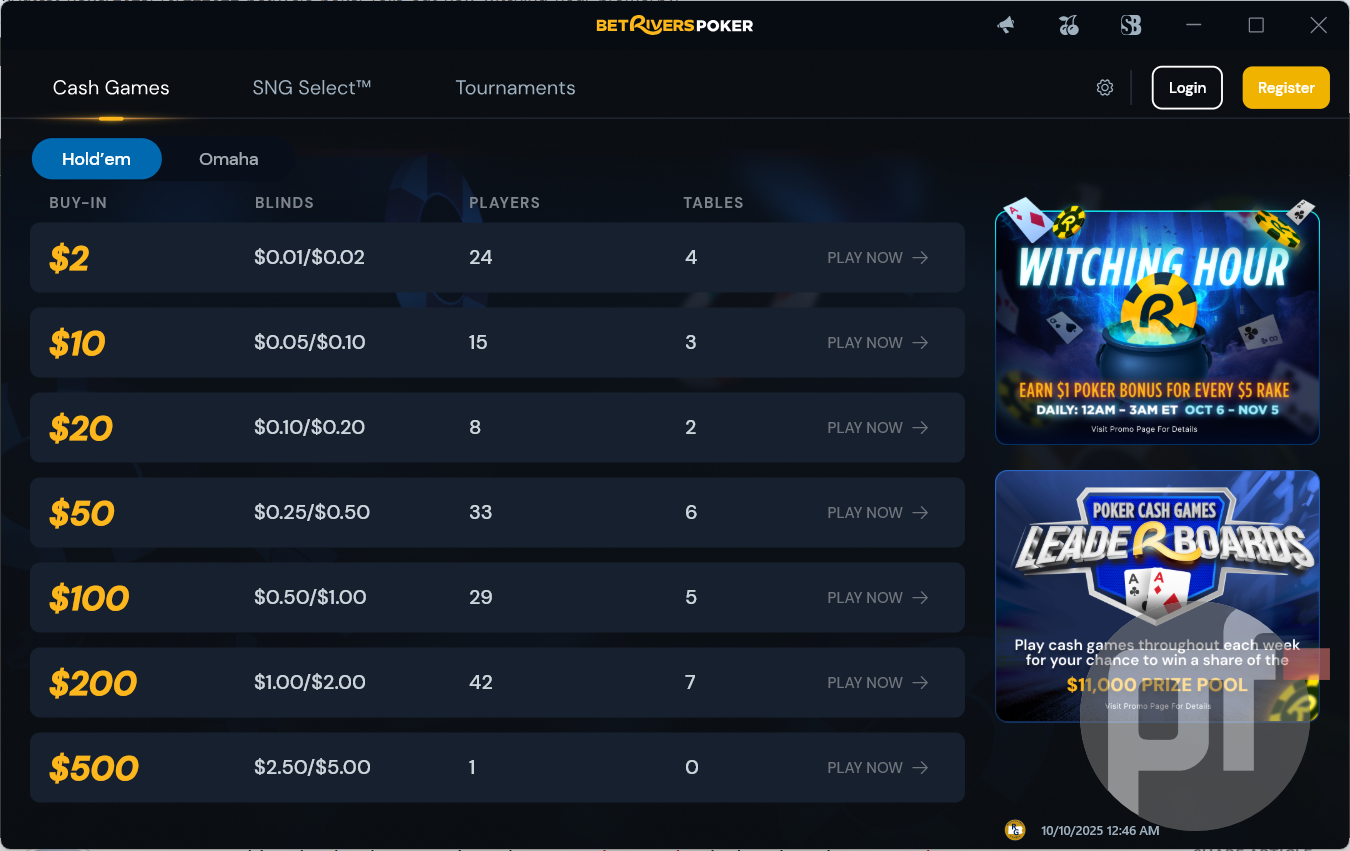 BetRivers Poker Rolls Out New “Witching Hour” Promo and Boosts ...
