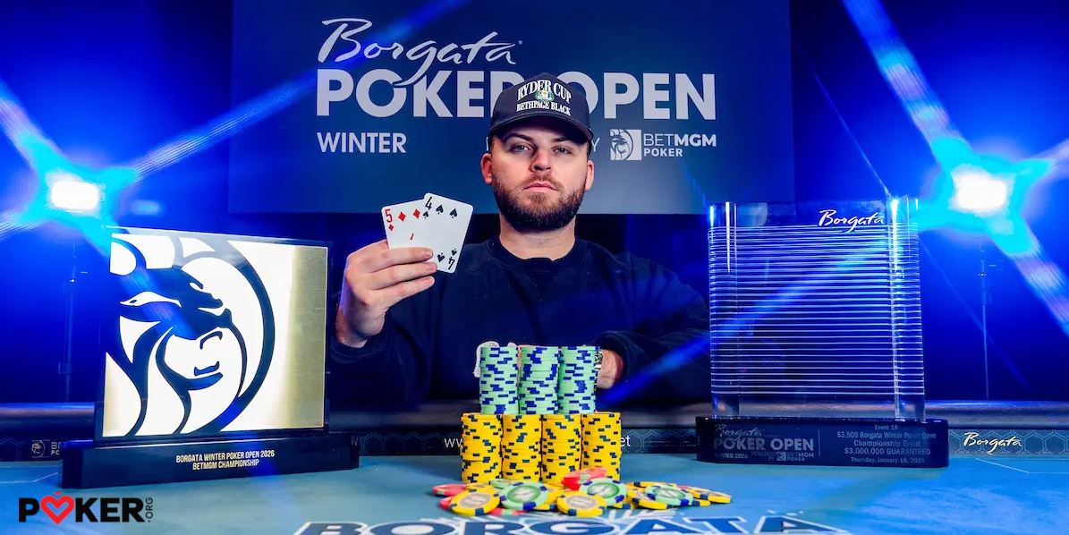 Blake Vodges Is Crowned the New Borgata Winter Poker Open Champion ...
