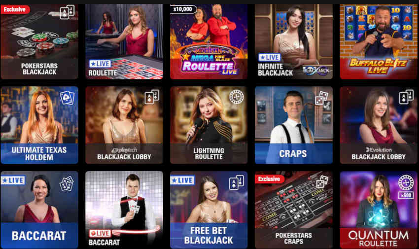 The Best Live Dealer Games to Play at MI Online Casinos | Pokerfuse