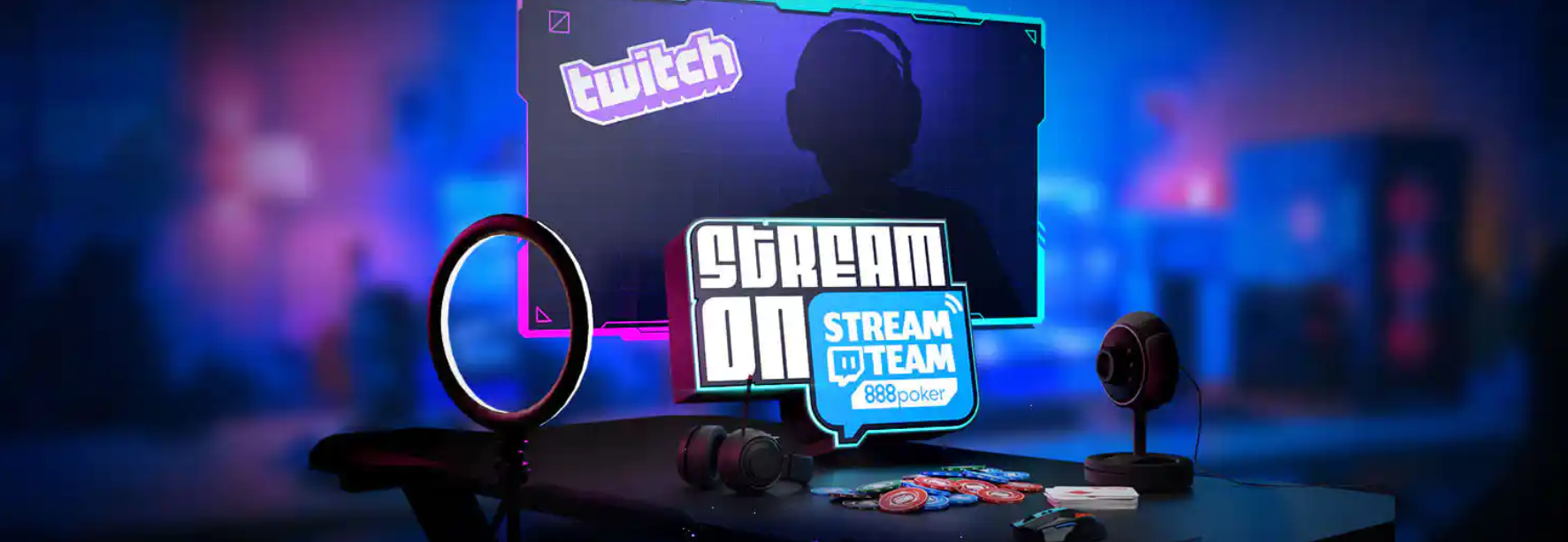 Stream On: Your Chance to Join the 888poker Stream Team! | Pokerfuse