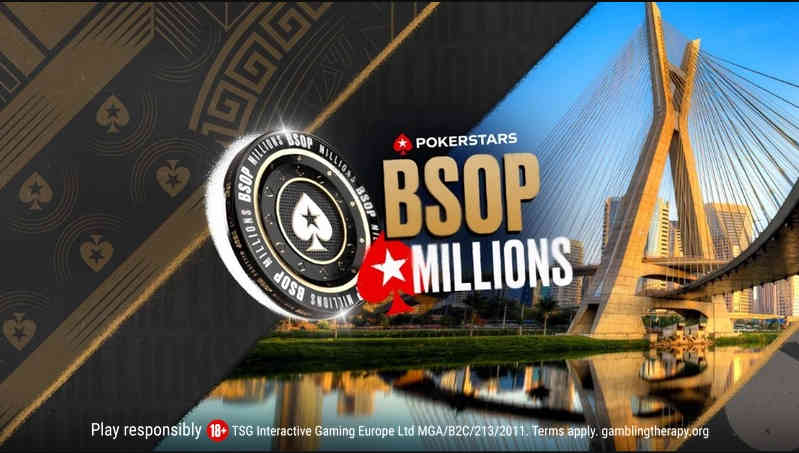 PokerStars Set to Make Poker History in Brazil With BSOP Millions This November | Pokerfuse